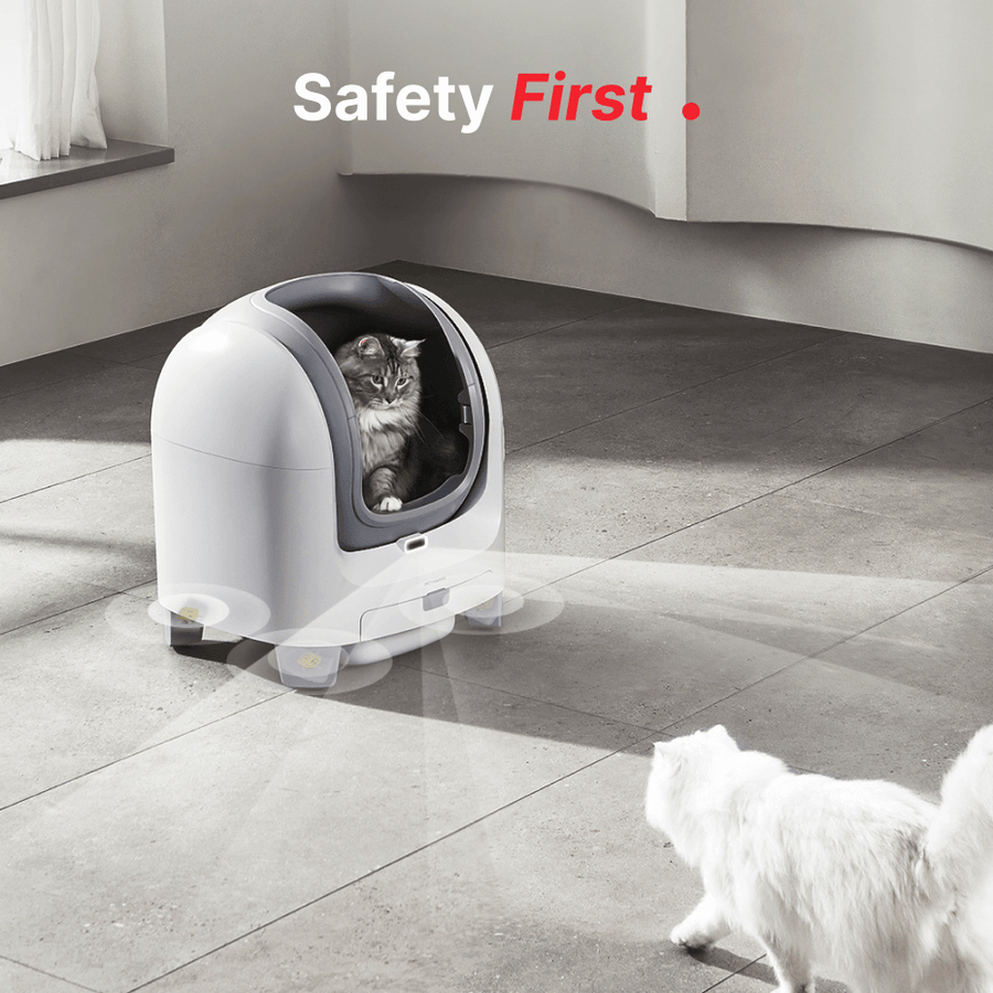 PET MARVEL C1 Open Top Self Cleaning Cat Litter Box